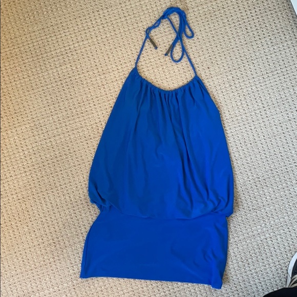 Analili | Dresses | Analili Royal Blue Halter Dress | Poshmark